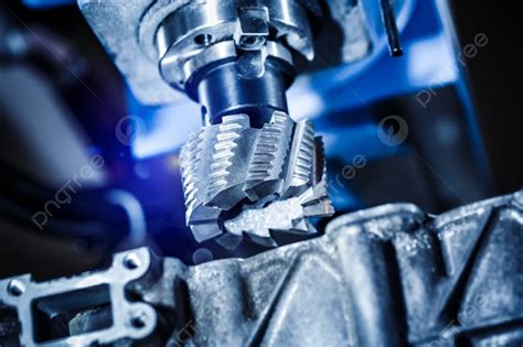 금속 가공 Cnc 밀링 머신 절단 금속 현대 가공 기술 배경 및 무료 다운로드를위한 그림 Pngtree