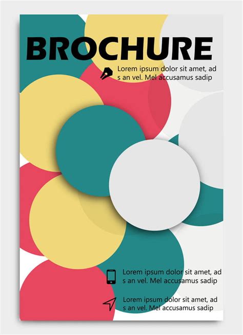 비즈니스 브로셔 디자인 서식 파일 전단지 레이아웃 벡터 Ai Eps Uidownload