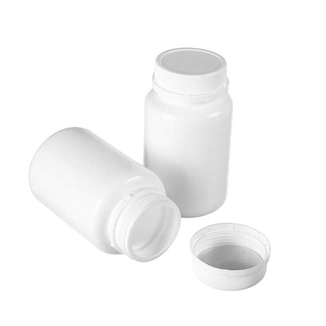 Utoolmart Plastic Lab Cylindrical Chemical Container Reagent Polyethylene Bottle 150ml