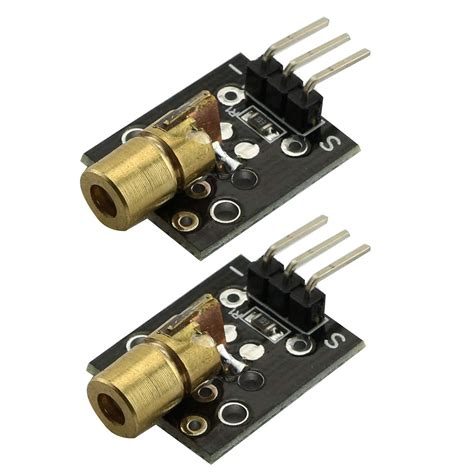 IDUINO PCS KY Laser Transmitter Pin Nm V Dot Diode Copper Head Sensor Module For