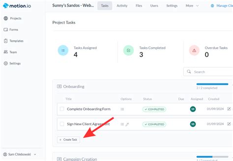 Automated Reminders For Client Tasks Knowledge Base