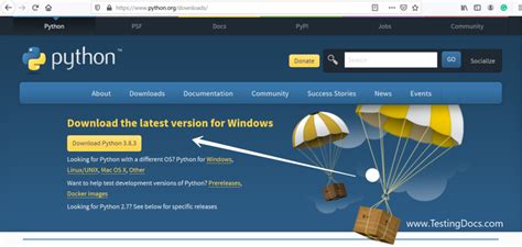 Install Python On Windows Testingdocs