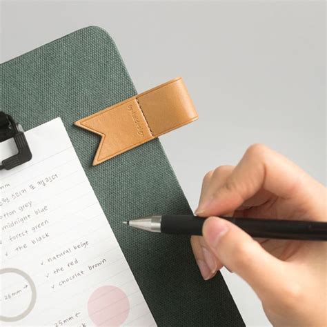 아이미스토 다이어리 볼펜 꽂이 수첩 노트 다용도 가죽 펜 꽂이 위시버킷