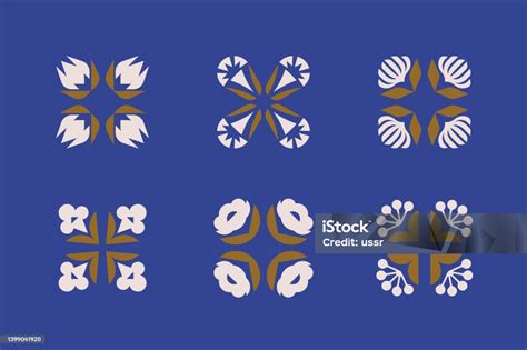 꽃 벡터 로고 마크 템플릿 또는 아이콘 장식용 튤립 모란 카네이션 및 기타 꽃이있는 우아한 엠블럼 또는 배지 세트 프로테아에 대한 스톡 벡터 아트 및 기타 이미지 Istock