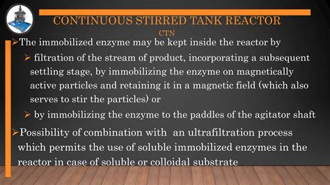 Enzyme Reactors Application In Biotechnology Pptx