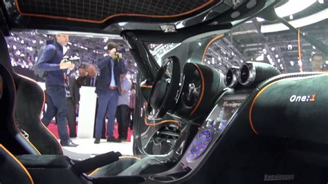 Koenigsegg One 1 Interior