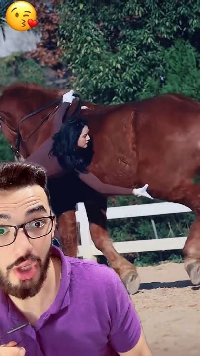 شاهد ماذا فعلت البنت مع الحصان 😱🔥 Youtube