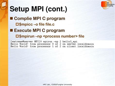 Ppt Pc Cluster Setup On Linux Fedora Core 5 Powerpoint Presentation