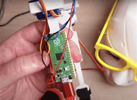 Hackable Raspberry Pi Pico Cyber Glasses Raspberry Pi