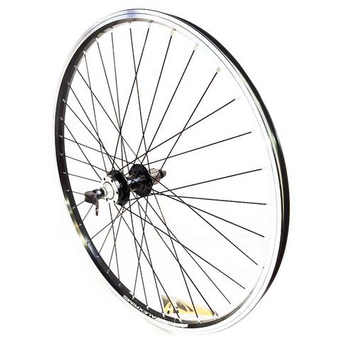 Колесо 26" Alexrims DM18 заднее в сборе, алюминиевый двойной обод ...