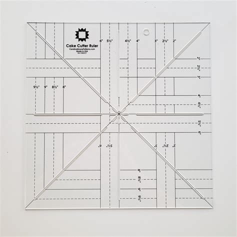 Cake Cutter Ruler Carolina Moore