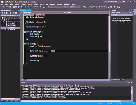 C Creating A Stub Youtube