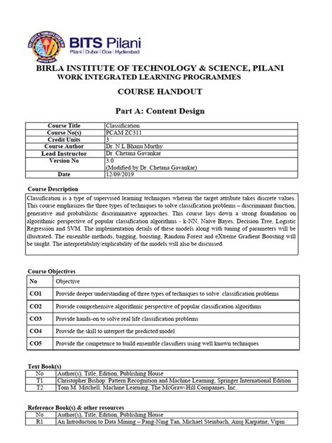 classification pdf statistical classification support vector machine