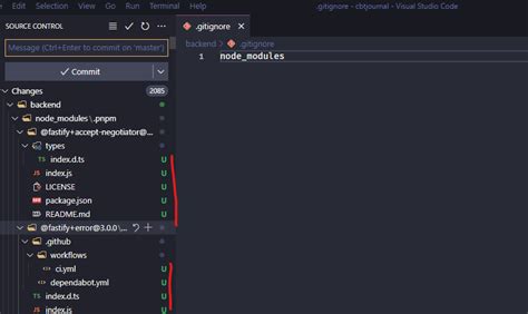 Anyone Knows Why My Git Ignore Wont Work For Sub Folders I Have The