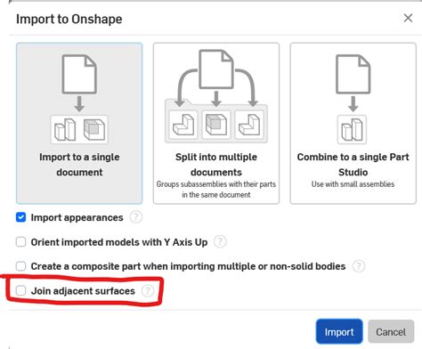 How Do I Import Files As Solid Objects — Onshape