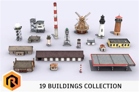 Building Pack D Props Unity Asset Store