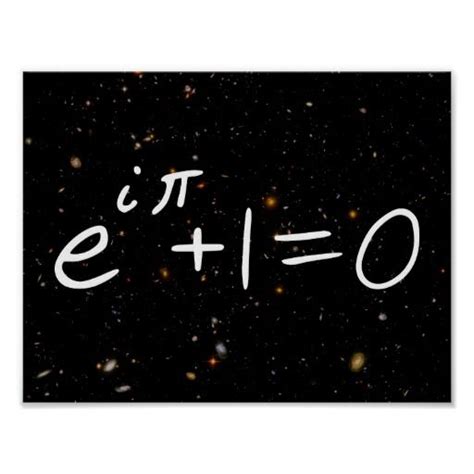 Eulers Identity Deep Field Galaxies Poster Galaxy Poster Galaxies