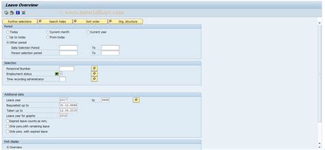 Sahr61016299 Sap Tcode Leave Overview