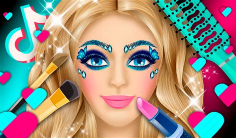 Модницы Салон Красоты ТикТок ад Girls Games Puzzles гуляць анлайн бясплатна на сэрвісе