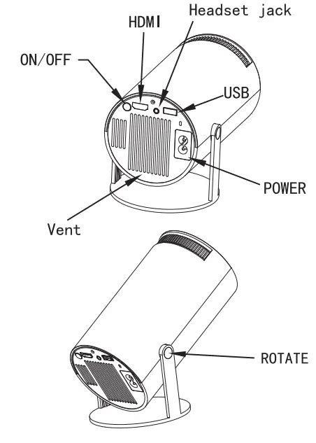Magcubic Hy300 Portable Projector User Manual
