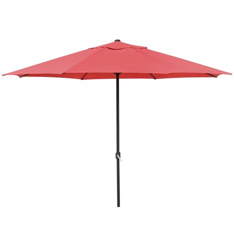 Slsrfd Outdoor Patio Umbrella Aluminum Market Umbrella With Crank