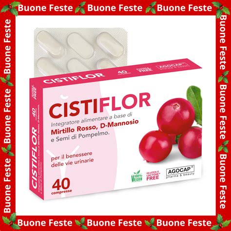 Integratore Mirtillo Rosso D Mannosio Quercetina Per Candida Cistite