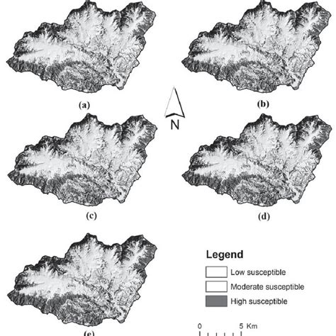 PDF Use Of Different Bivariate Statistical Landslide Susceptibility Methods A Case Study Of