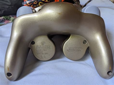 Gold Custom Modded Gamecube Controller Etsy
