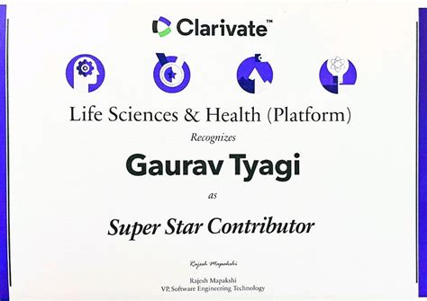 gaurav tyagi on linkedin project appreciation professionalachivement
