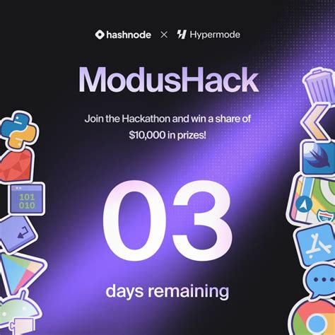 Hashnode On Linkedin Day 3 Of Modushack Were Almost At The Finish