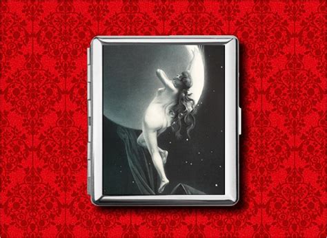 The Moon Nymph Fairy Goddess Luis Ricardo Falero Art Painting Metal