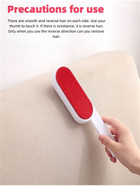 Double Sided Electrostatic Brush For Clothes And Coats To Remove Dust And Hair Color Difference