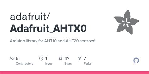 GitHub Adafruit Adafruit AHTX0 Arduino Library For AHT10 And AHT20 Sensors