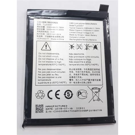 Alcatel 1S 2019 OT 5024D 5024i TLp030K7 Shine 5080 5080a A3 Ot5046 5046 ...