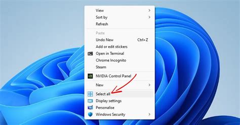 How To Add Select All Option To Windows Context Menu
