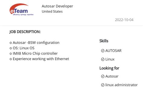 Shreya Gupta On Linkedin Autosar Developer