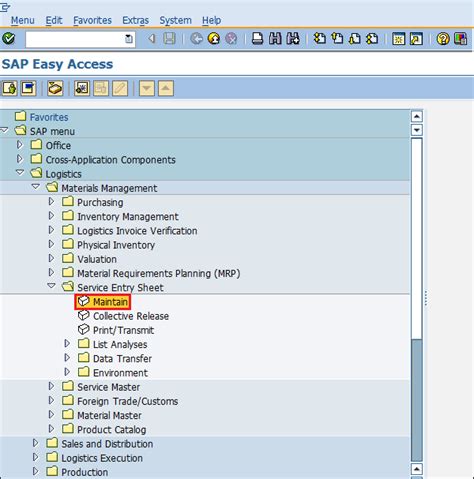 Sap Mm Service Management Tutorialspoint