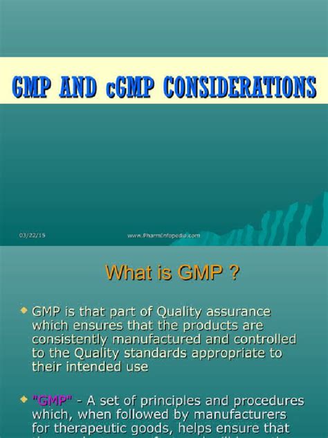 Gmp And C Gmp 15610635 Pdf