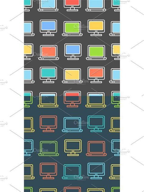 Computer Screen Pattern Background