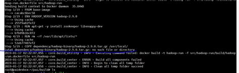 Build Directly Build E E Meet Hadoop Run Dep Build Failure Issue Issue Microsoft Pai