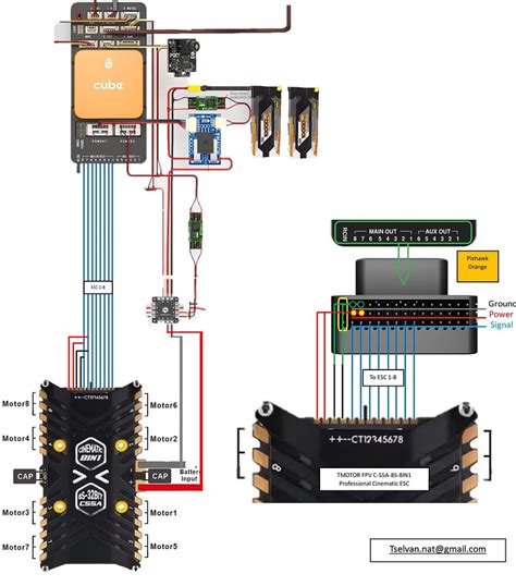 Pixhawk Orange Cube With 8 In 1 ESC Wiring Pixhawk Discussion Forum For PX4 Pixhawk