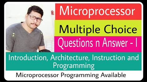 microprocessor multiple choice questions and answers i youtube