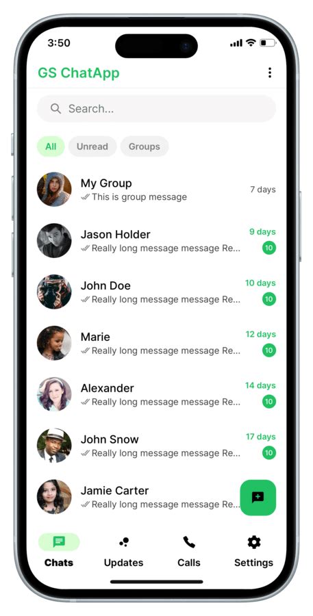 gs chatapp the ultimate whatsapp like chatting ui kit react native