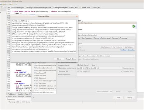 show tlc cmd as executed on the command line in model editor · issue