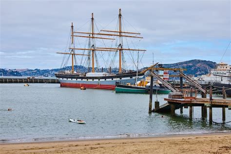 Premium Photo Image Of Eppleton Hall And Balclutha Ships Docked At