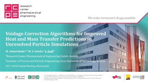 Pdf Voidage Correction Algorithms For Improved Heat And Mass Transfer Predictions In