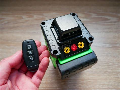 Laser Level Equipment Details And Close Up Of The Laser Level