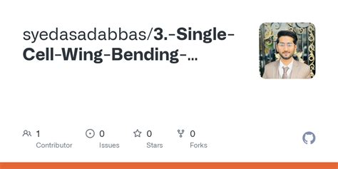 GitHub Syedasadabbas Single Cell Wing Bending Torsion And Shear Analysis In MATLAB