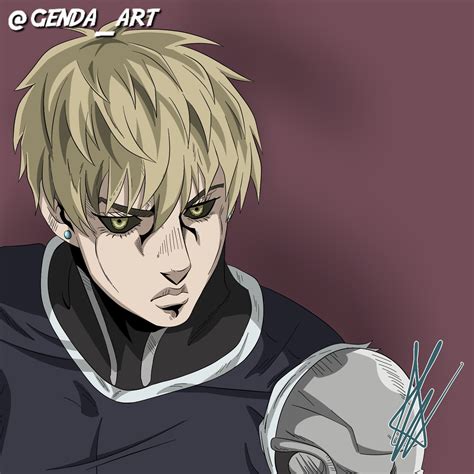 Fanart Genos For My Sixfanart R Onepunchman One Punch Man Know Your Meme