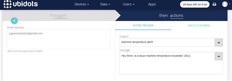 Creating Alert Using Ubidotsesp32 And Vibration Sensor Trybotics